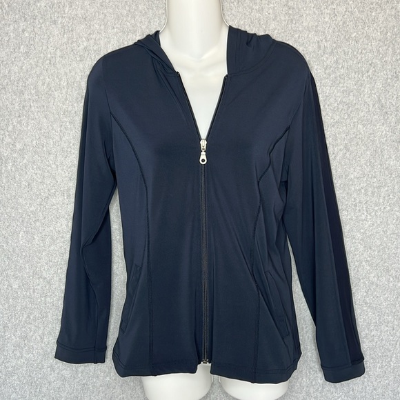CAbi | Jackets & Coats | Cabi Full Zip Athletic Hoodie Jacket Mesh ...